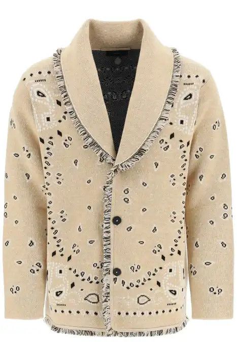 Alanui o1s22i1n0523 Cardigans in Beige | Grailed