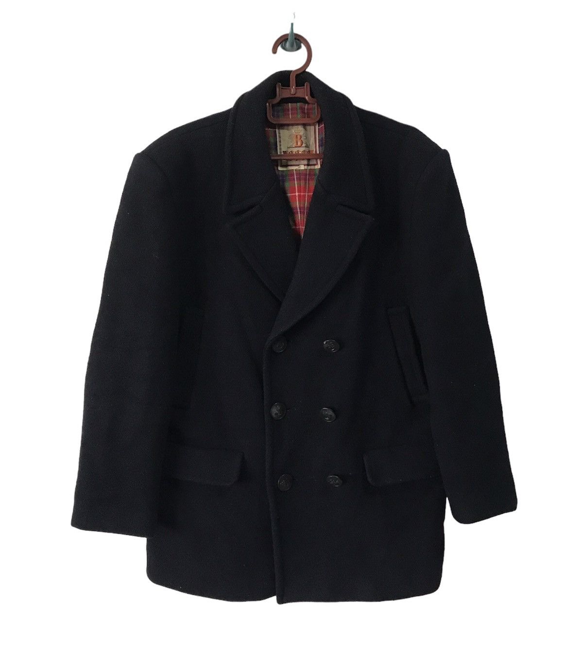 Baracuta Baracuta Blend Wool Double Breast Heavy Coat Jacket | Grailed