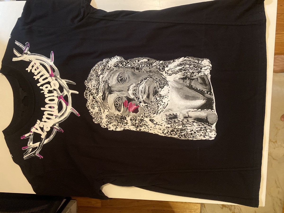 Vlone Yamborghini Jesus piece T-shirt | Grailed