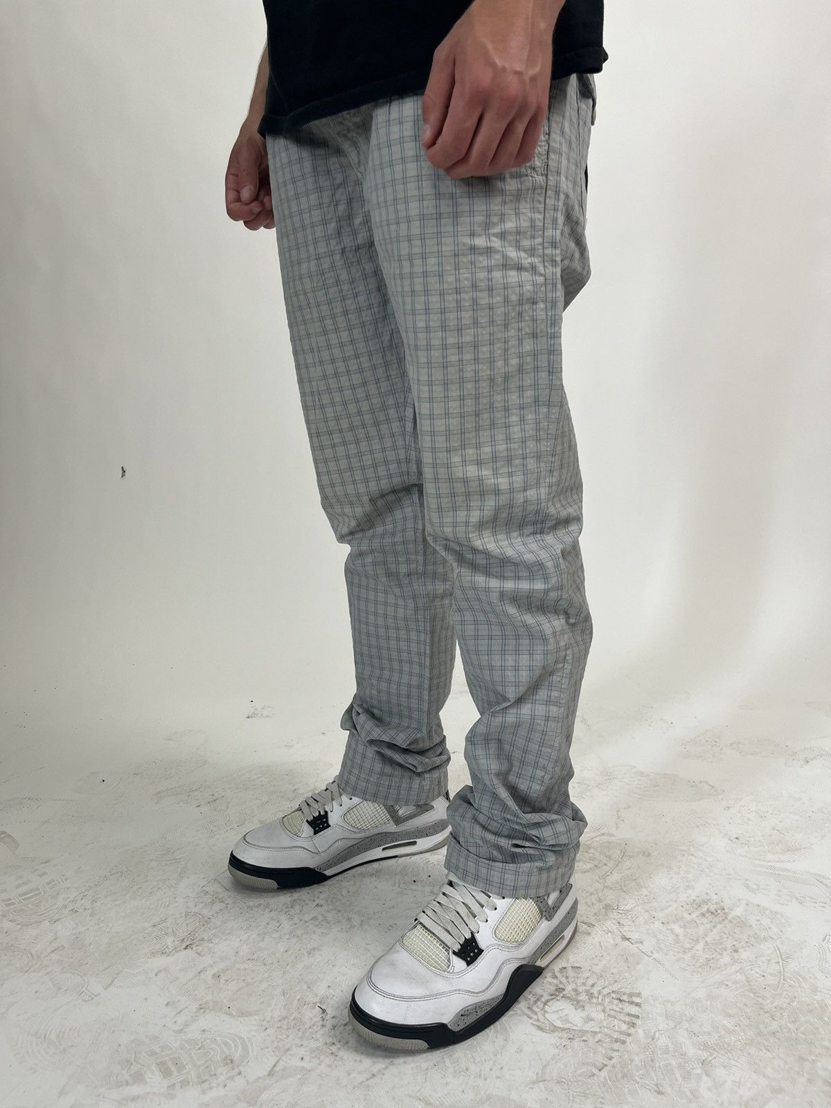 Other × Streetwear × Vintage Vintage 80's Chinook Plaid Blue Dress Pant ...