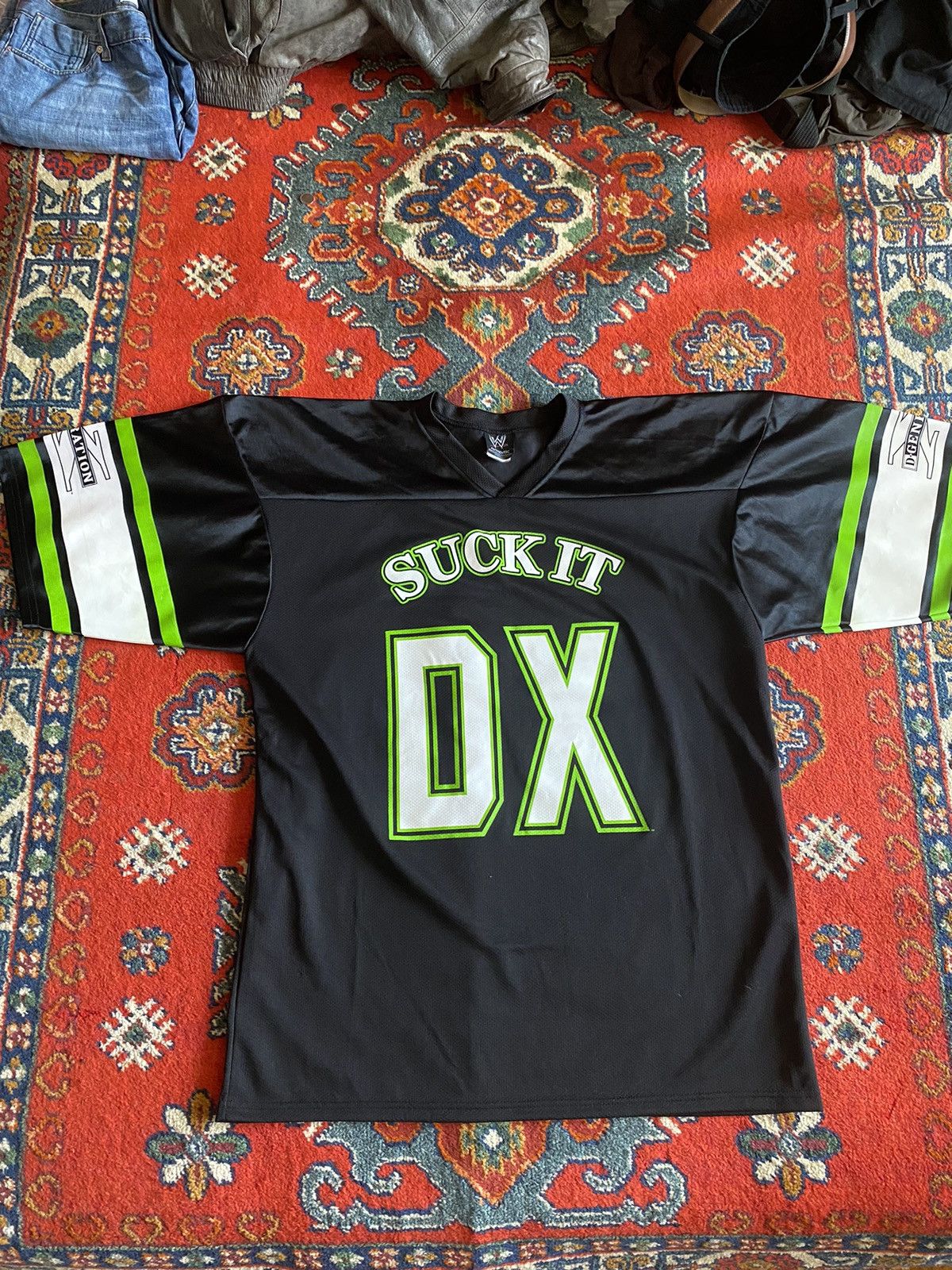 Vintage × Wwe × Wwf Vintage WWE D-Generation X DX Wrestling jersey Suck ...