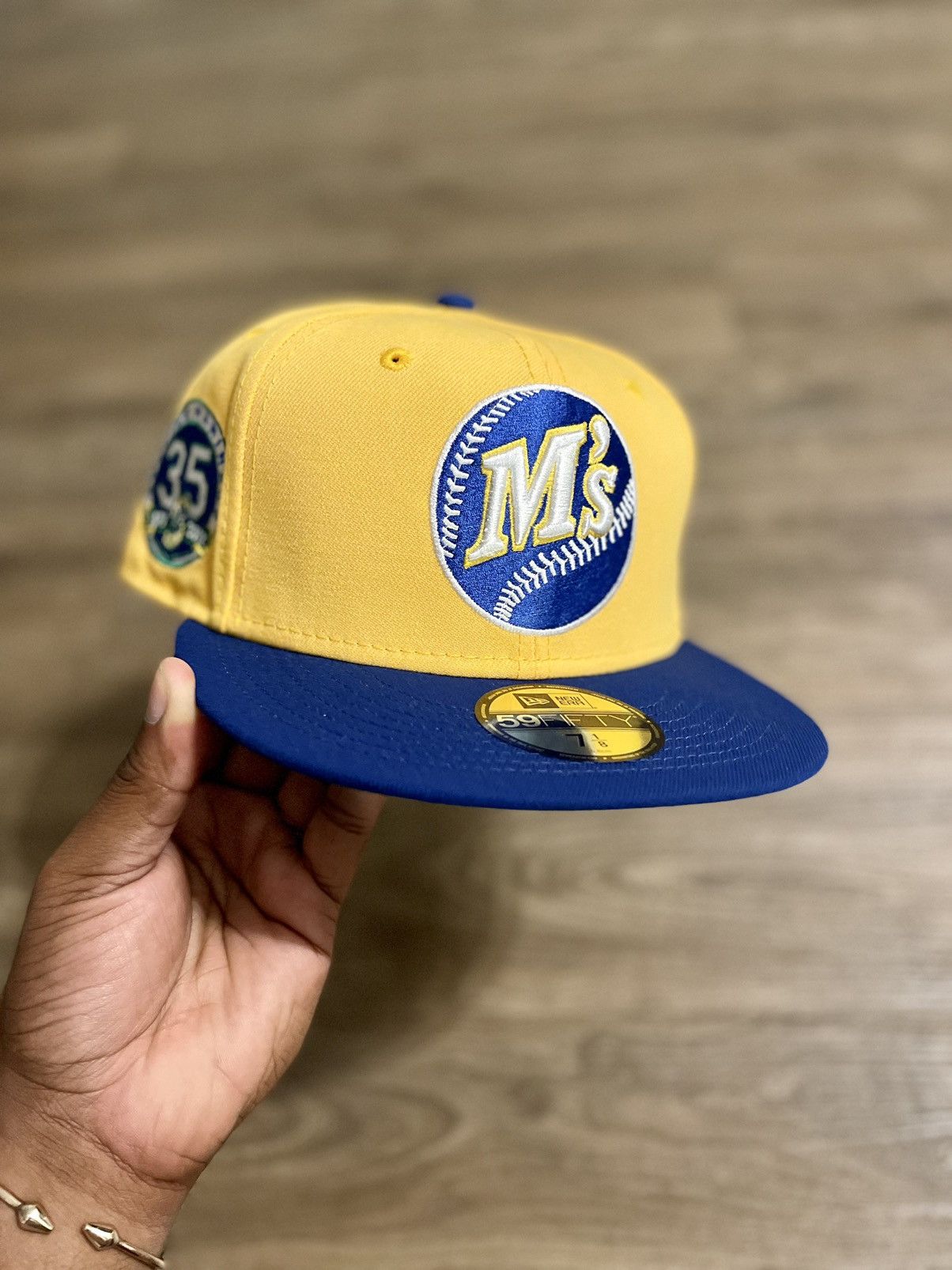 New Era New Era Seattle Mariners M’s 2 Two Tone Cap USA Rare 7 1/8 ...