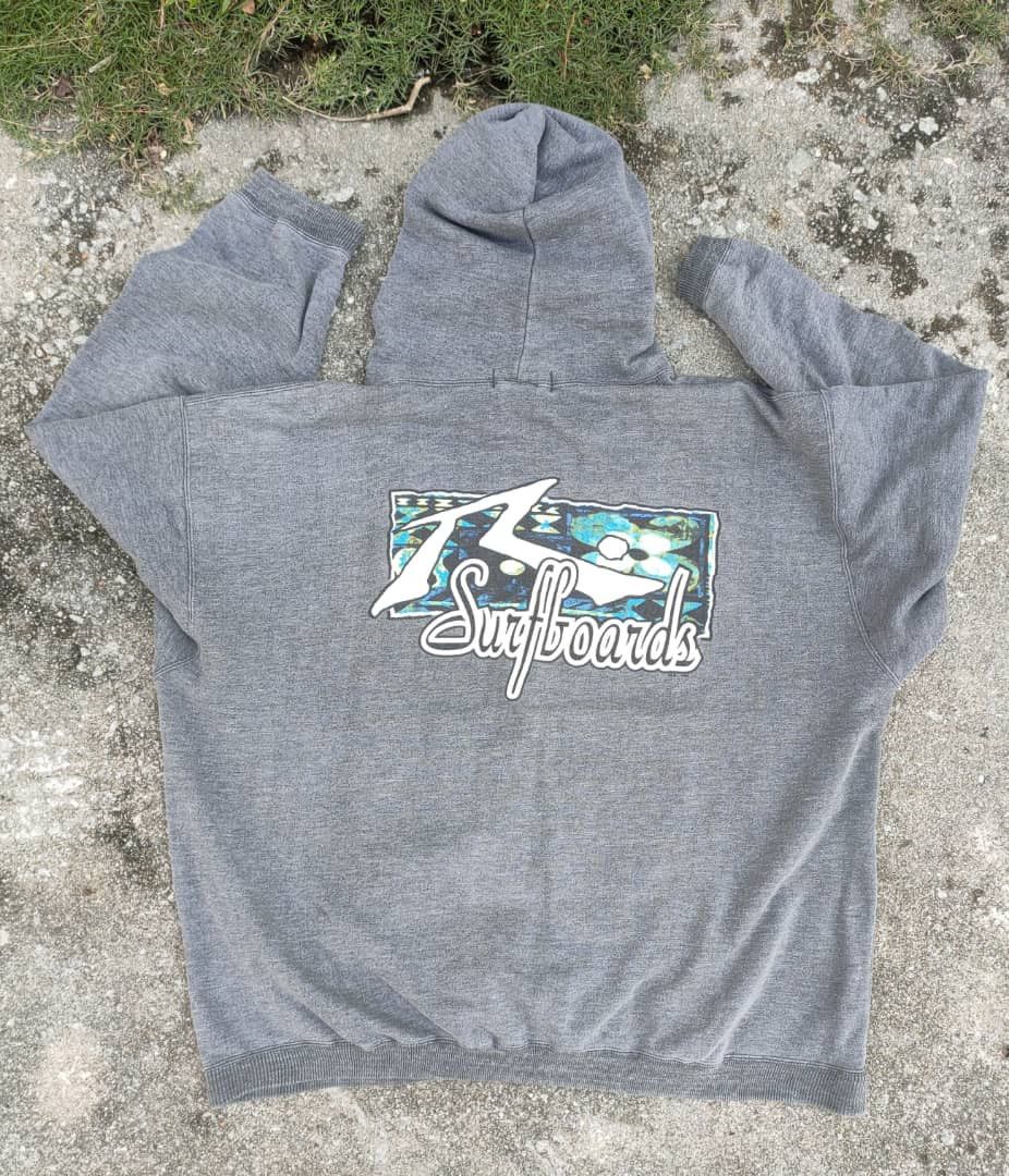 Rusty Rusty Surfboard Oversize Hoodie | Grailed