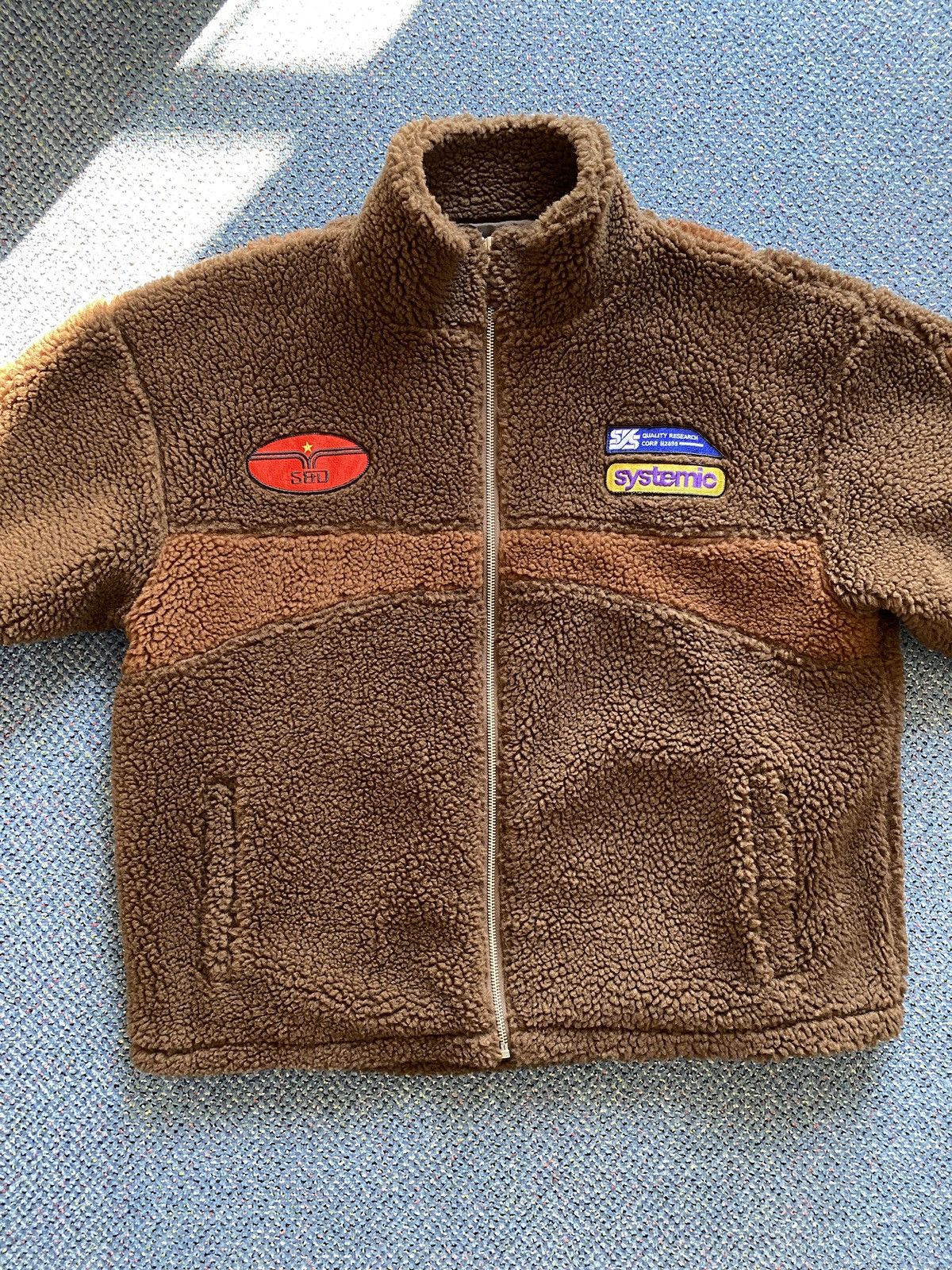 Streetwear × Vintage Systemic Fleece Jacket | Grailed