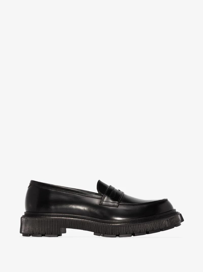 Adieu Paris Black Type 159 Leather Loafers | Grailed