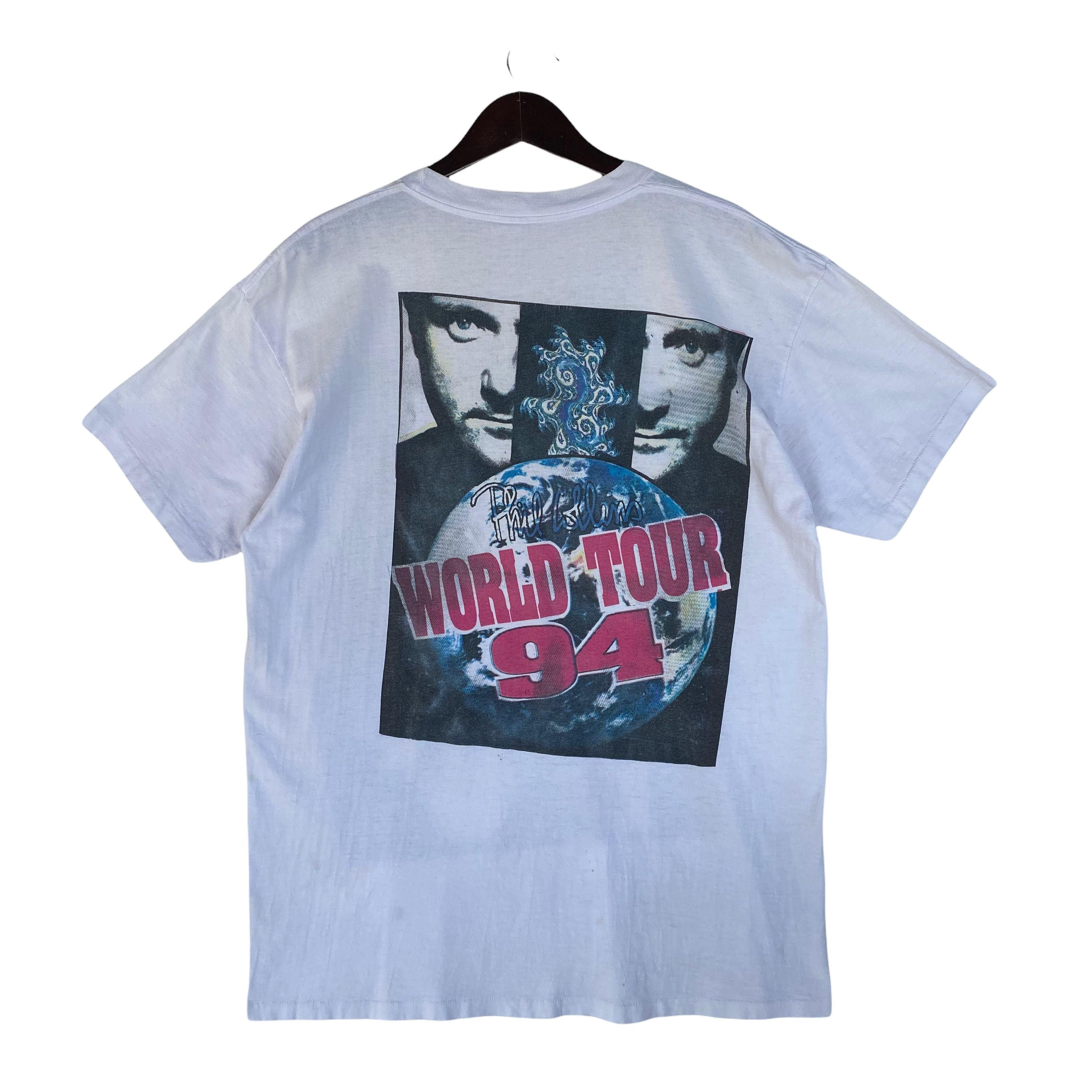 Vintage Vintage 1994 PHIL COLLINS singer progressive rock tee shirt ...