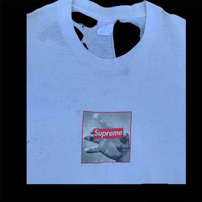 Supreme OG 1997 SUPREME ICONIC BARBARA KRUGER DISTRESSED TEE | Grailed