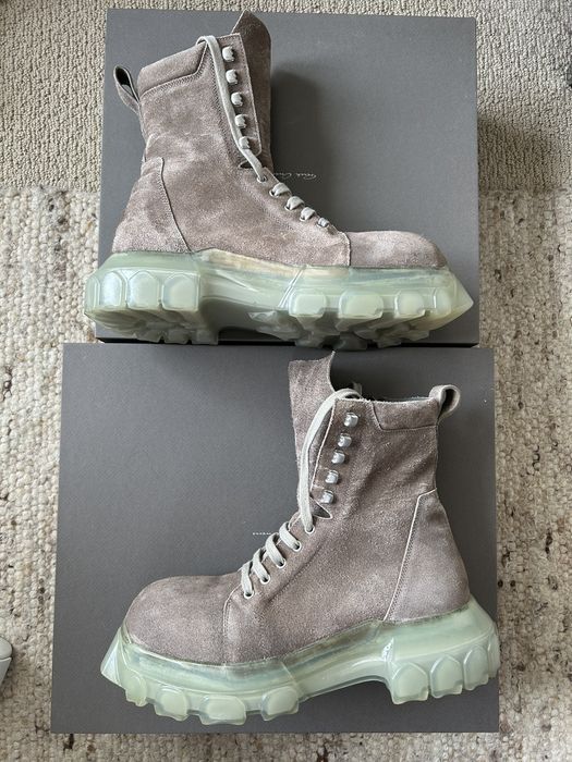 Rick Owens [FINAL DROP] Rick Owens SS22 Fogachine tractor boots | Grailed