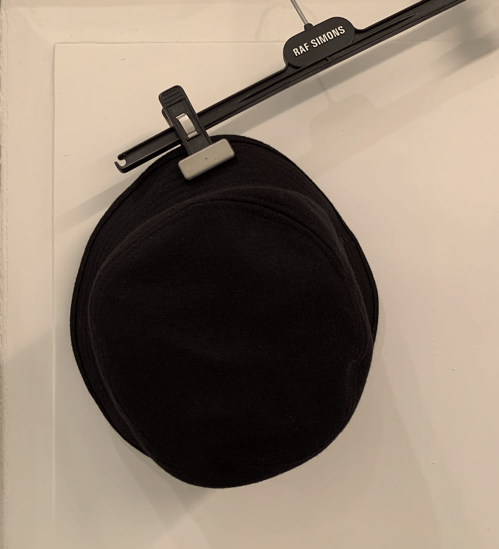 Raf Simons Raf Simons AW 2003/04 Closer showpiece bucket hat | Grailed