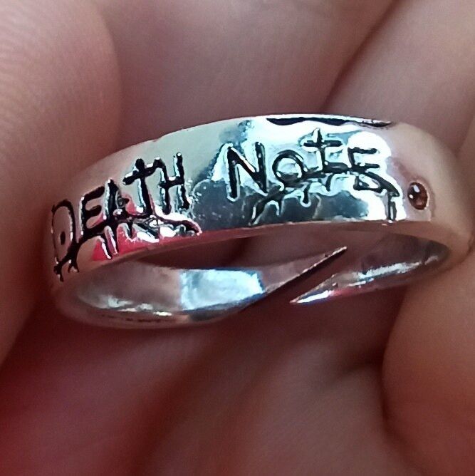 Movie Death Note Anime L Silver Tone Adjustable Ring japan manga= | Grailed