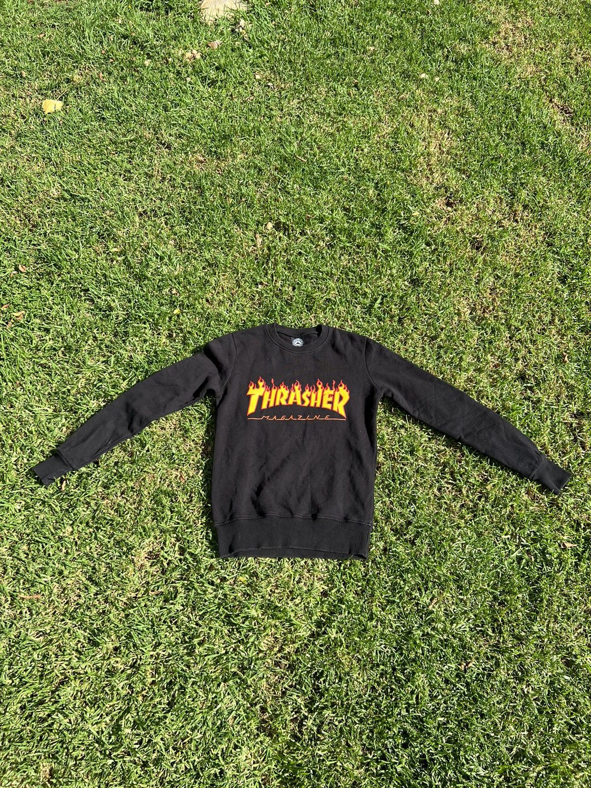 Vintage Vintage Thrasher Sweater 90s American Wear Y2K SK8 Casual | Grailed