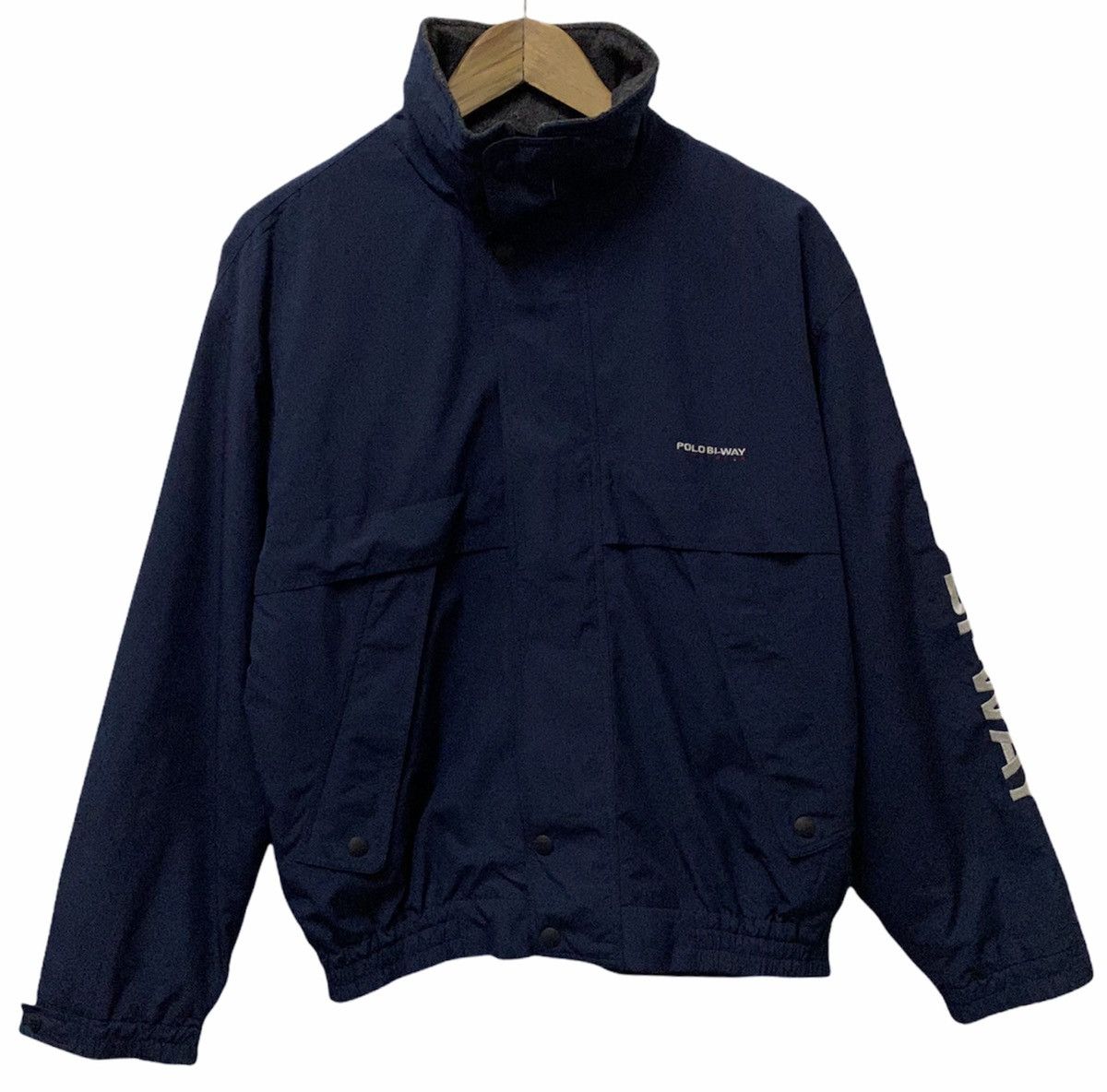 Ralph Lauren 🇺🇸Iconic Polo Sport USA Bi-Way Bomber Style Jacket | Grailed