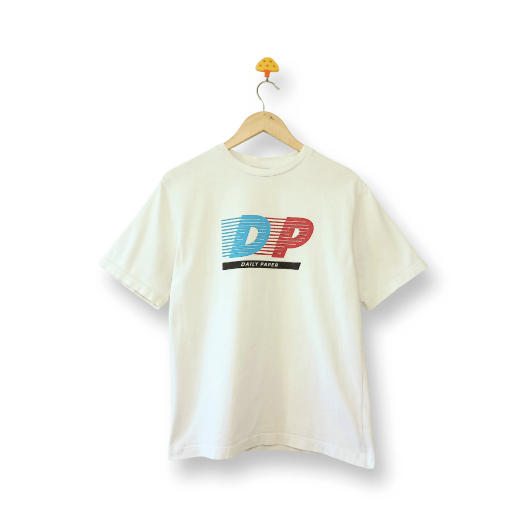 Daily Paper Daily Paper Stay Informed Logo Backprint T-Shirt | Grailed