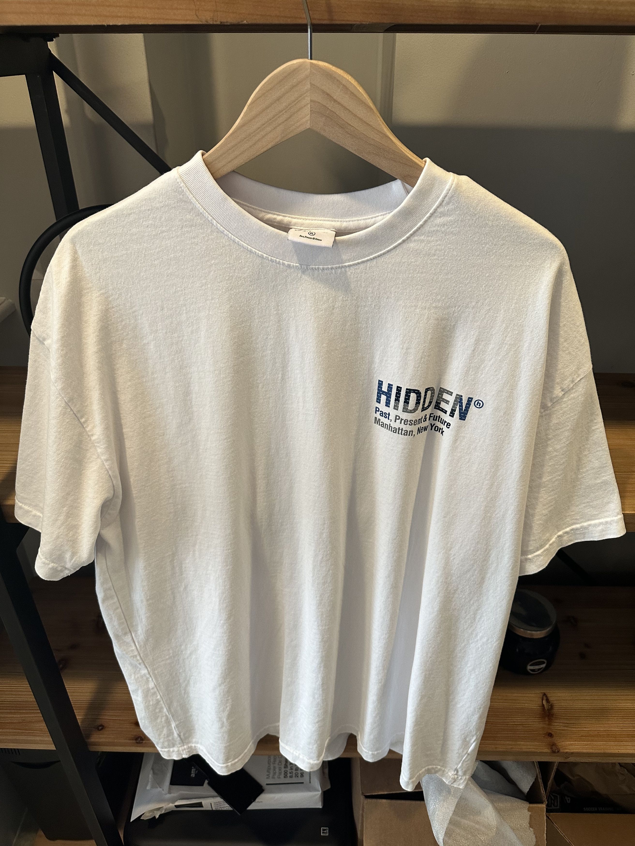 HIDDEN Hidden NY Plaid Logo T-Shirt | Grailed