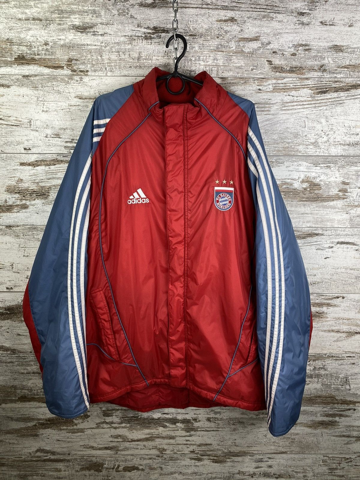 Adidas Mens Vintage Adidas FC Bayern Munchen Down Jacket soccer | Grailed