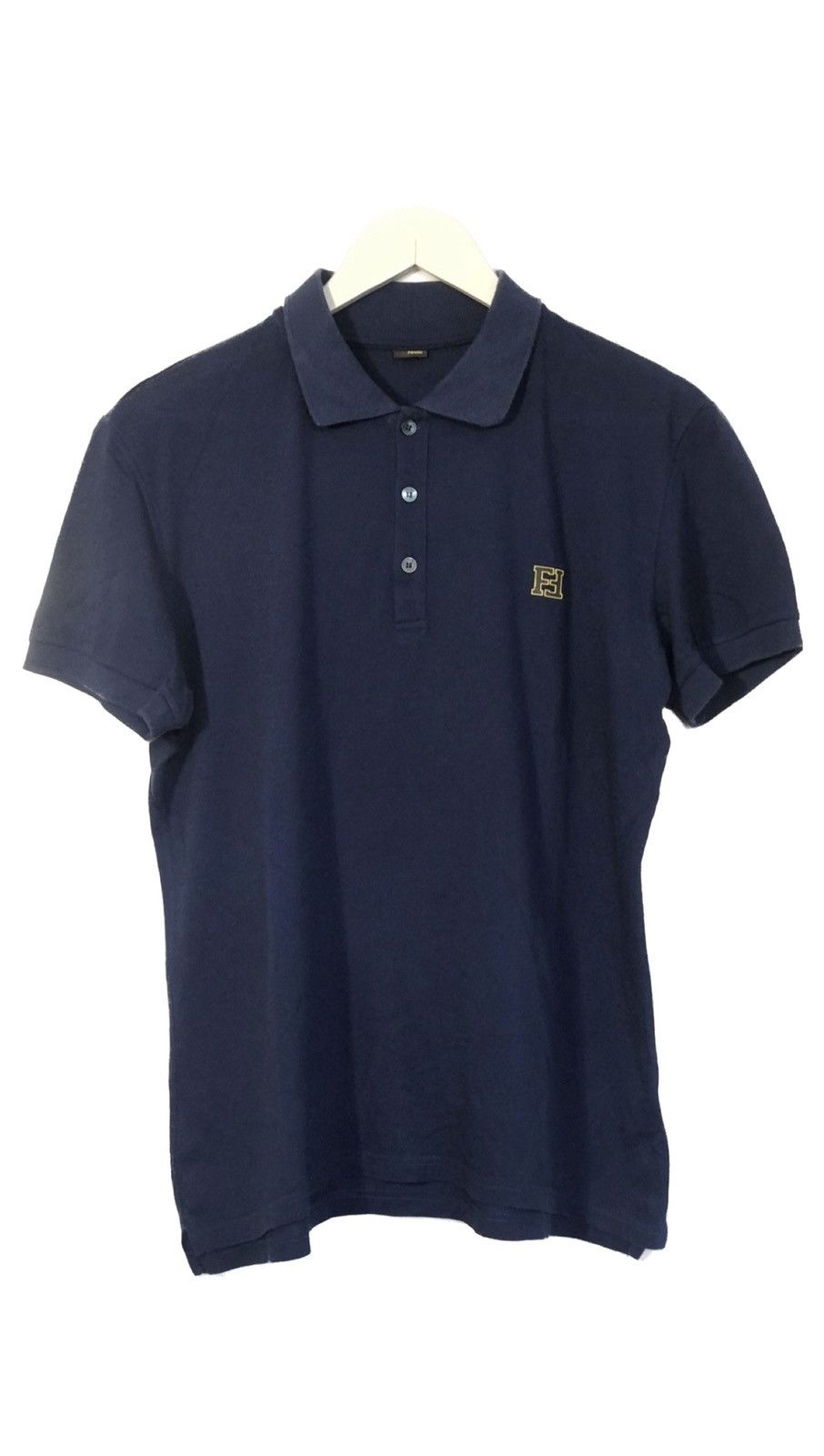 Fendi Fendi Double F Logo Polo Shirt | Grailed