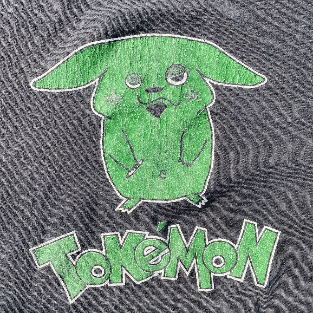 Vintage Vintage weed marijuana pokemon parody shirt tokemon smokemon ...