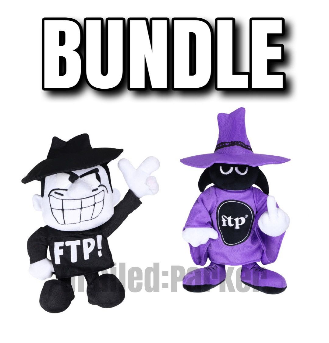 Fuck The Population FTP BORIS AND SPOOK PLUSH BUNDLE | Grailed Fuck The Population FTP BORIS AND SPOOK PLUSH BUNDLE | Grailed