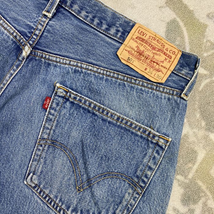 Vintage Distressed Vintage Levi's 501 Short Jeans 36x11 -JN2694 | Grailed