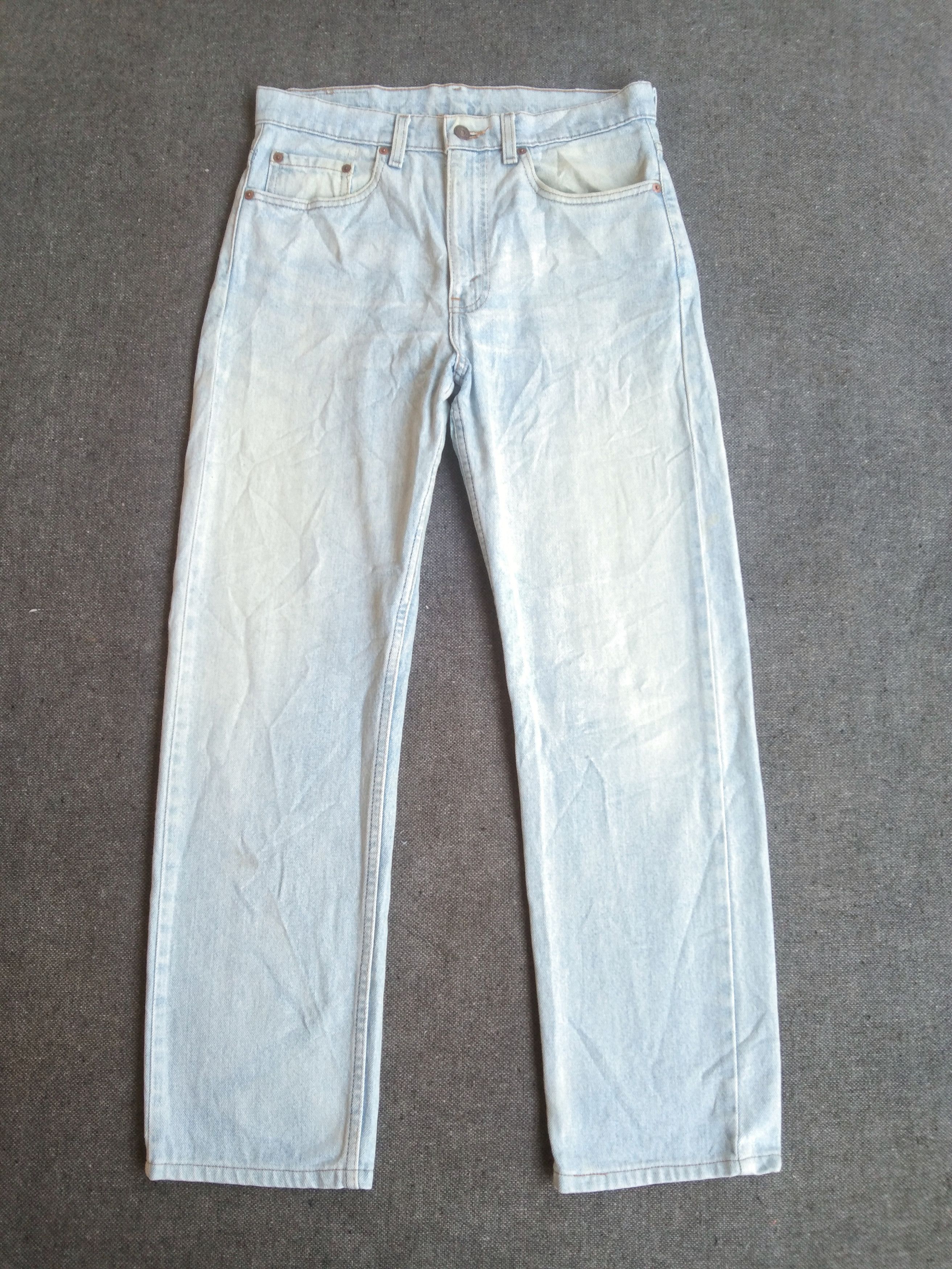 Jean × Levi's × Vintage 90s Vintage Levi's Jeans 505 Made In USA Distressed Denim | Grailed