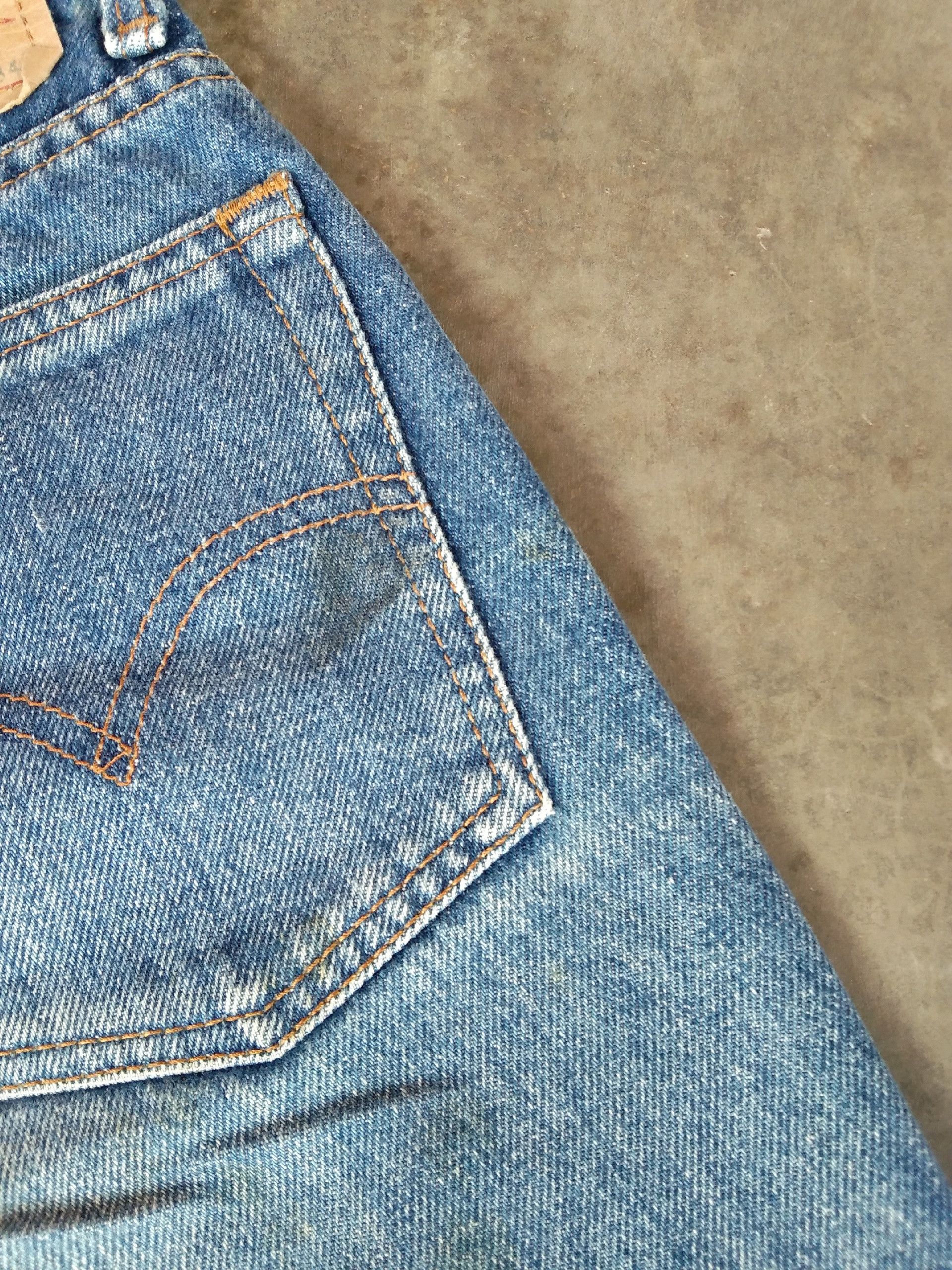 Jean × Levi's × Vintage Vintage Levi's Jeans 505 Straight Leg Distressed Denim 28x30 | Grailed