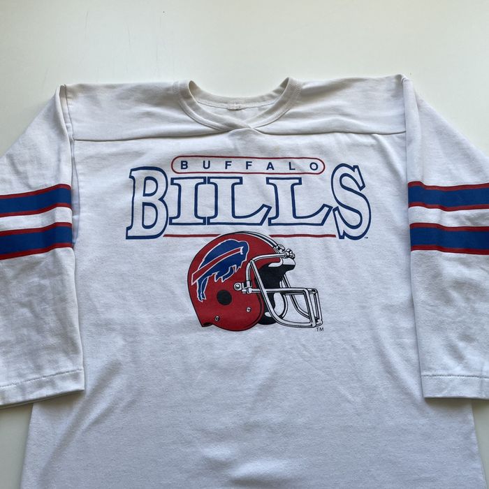 Vintage Vintage 90s Buffalo Bills NFL Graphic 3/4 t shirt Rare | Grailed