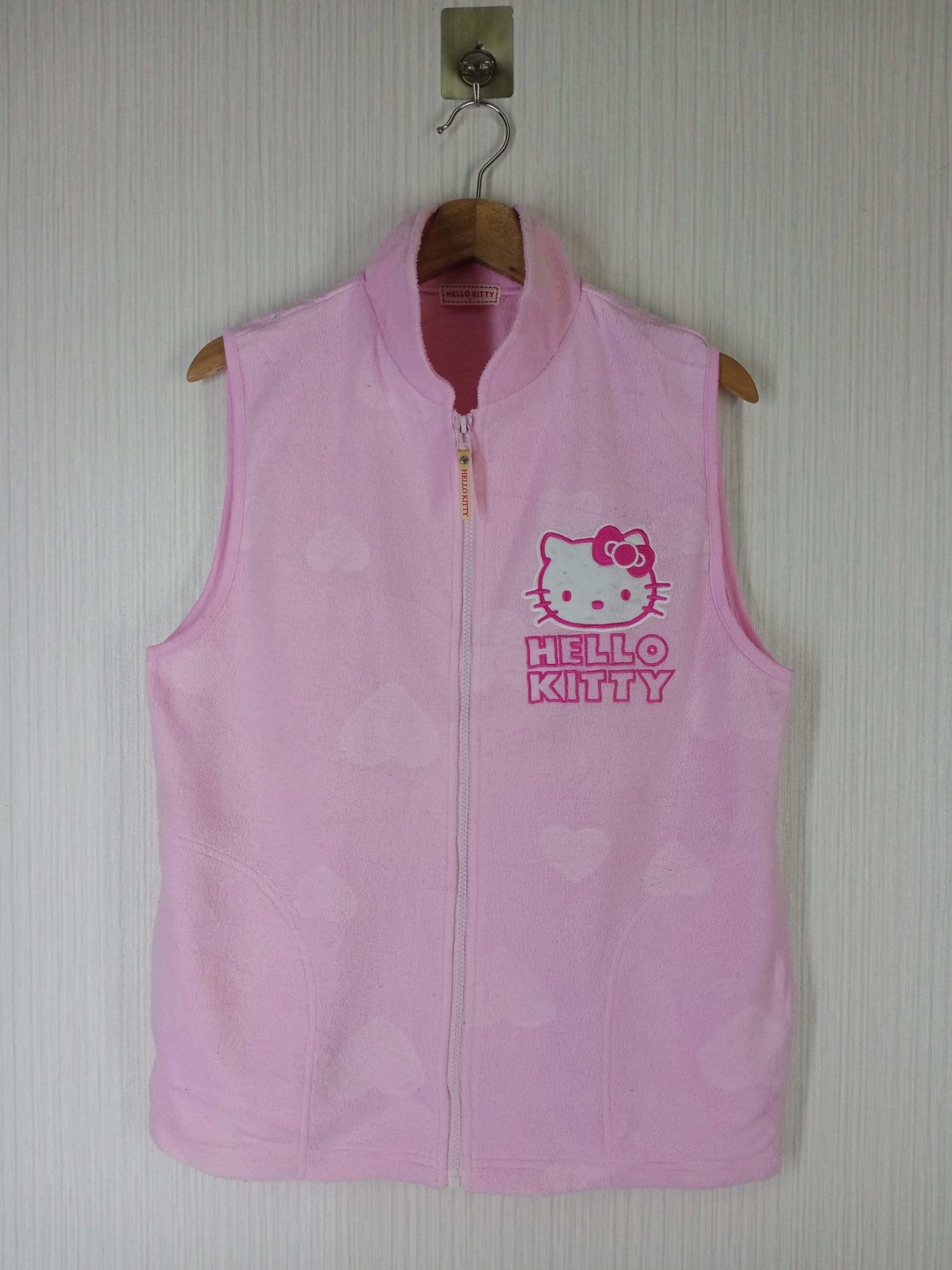 Vintage Vintage Hello Kitty Vest Fleece Jacket | Grailed