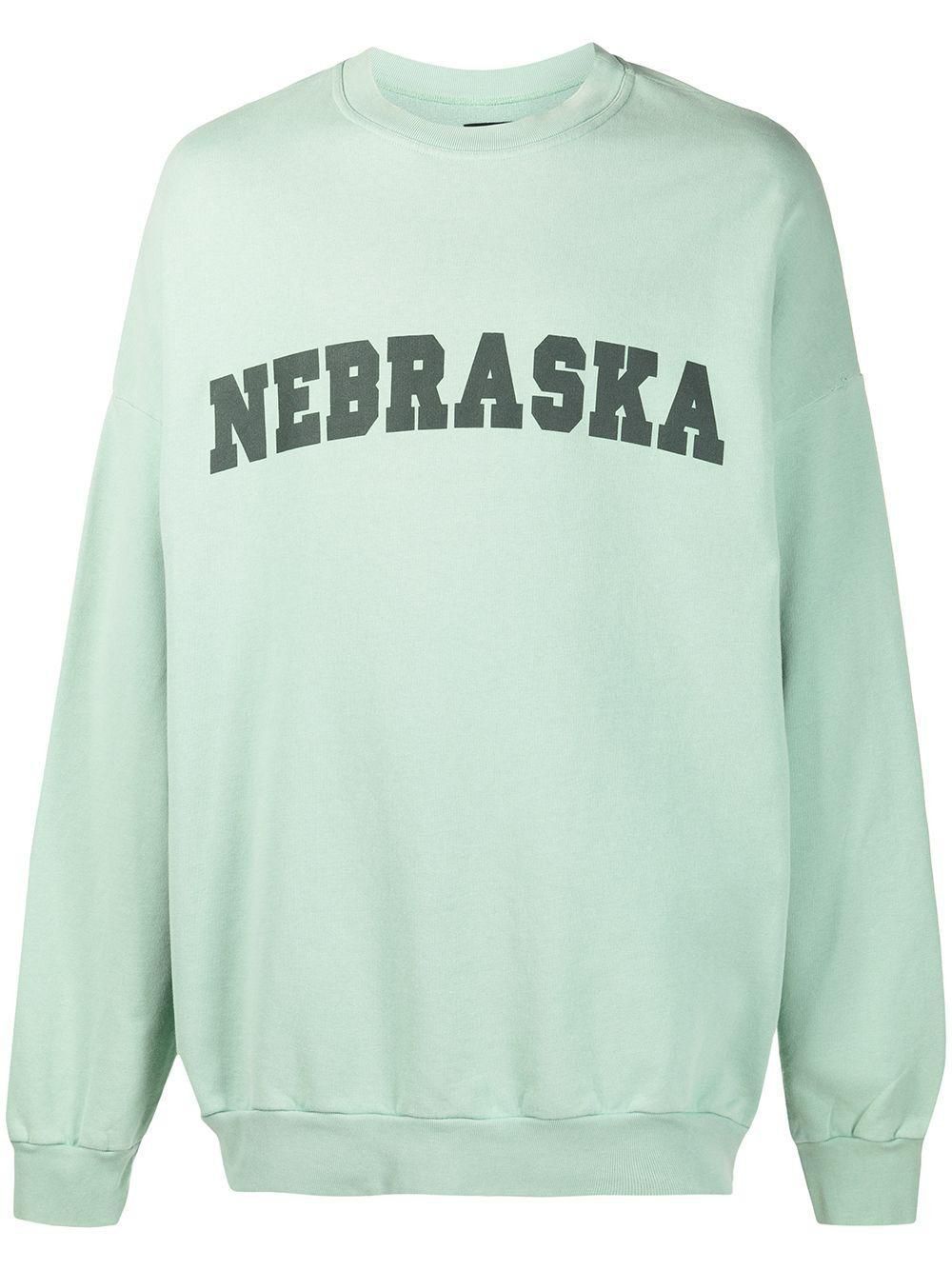 Raf Simons Nebraska Sweater in Light Green | Grailed