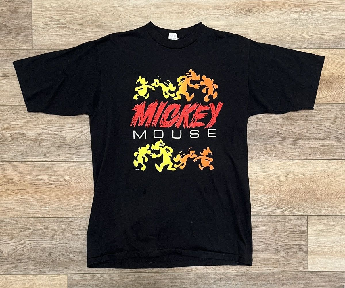 Disney × Mickey Mouse × Vintage Vintage 80s Mickey Mouse Edgy Disney ...