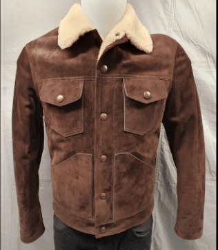 Tom Ford o1loc1c0223 Suede Button up Light Jacket in Brown | Grailed
