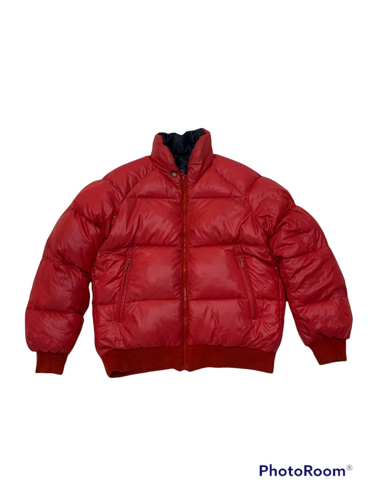 Asics × Moncler × Vintage REVERSIBLE DOWN PUFFER JACKET | Grailed