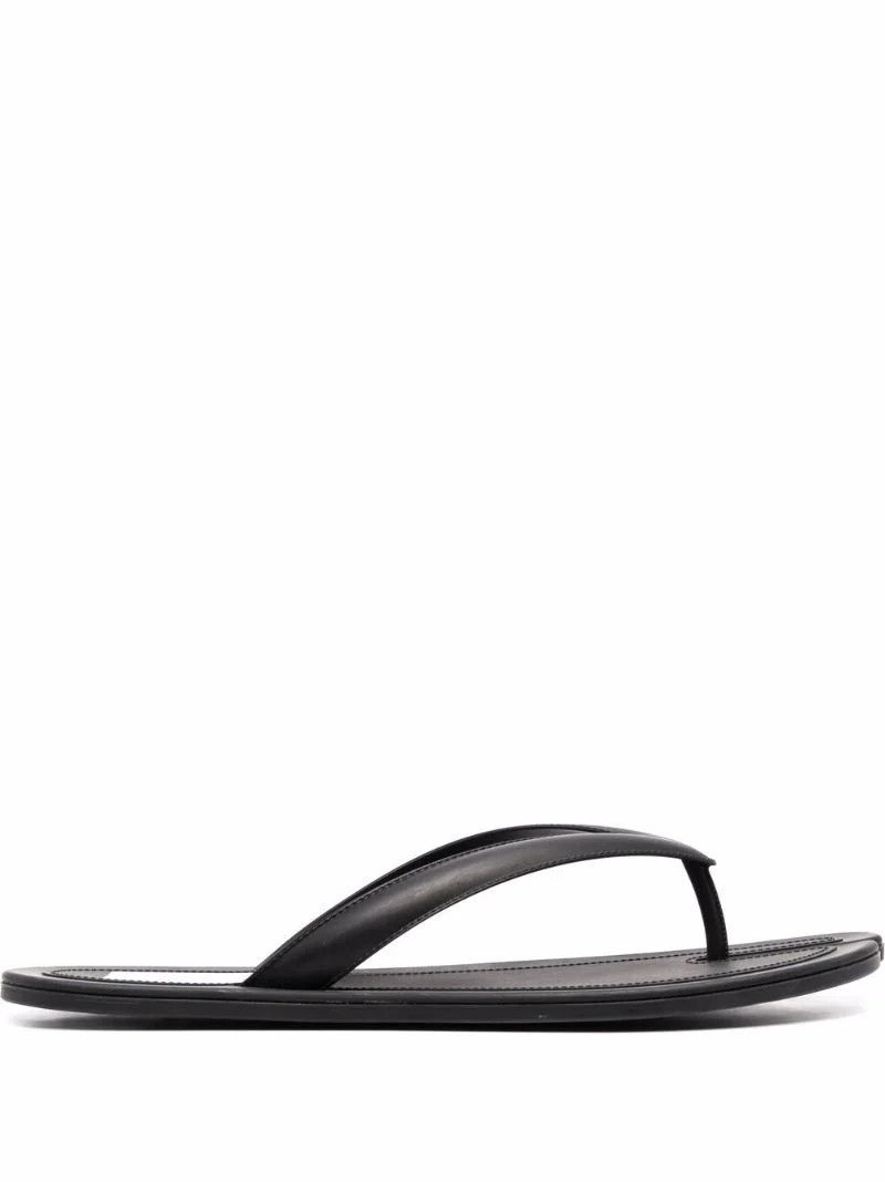 Maison Margiela Black Split Sole Flip-Flops | Grailed