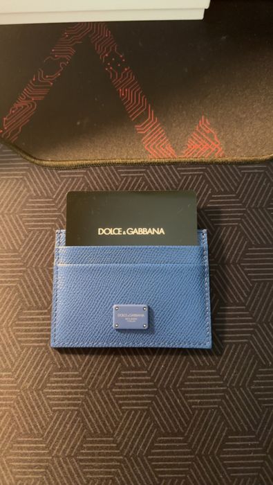 Dolce & Gabbana Dolce & Gabbana Leather Card Holder / Wallet | Grailed