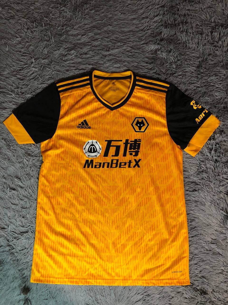 Adidas × Soccer Jersey × Streetwear ADIDAS WOLVERHAMPTON 2020-2021 ...