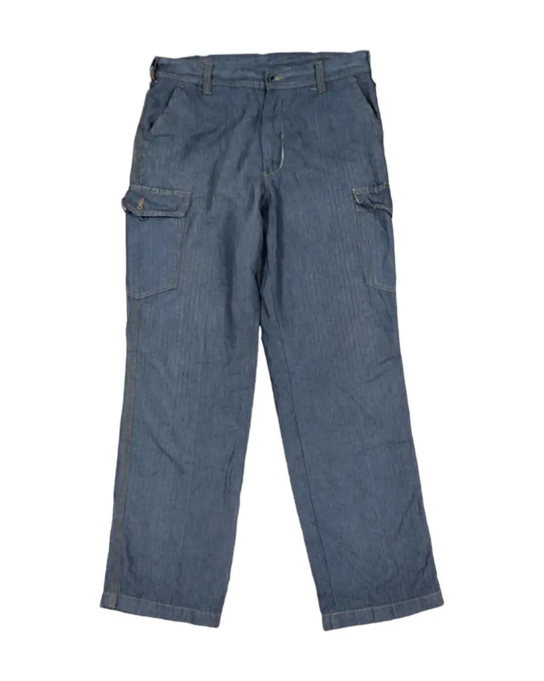 Japanese Brand Herringbone Multi Pocket Cargo Pants | Grailed
