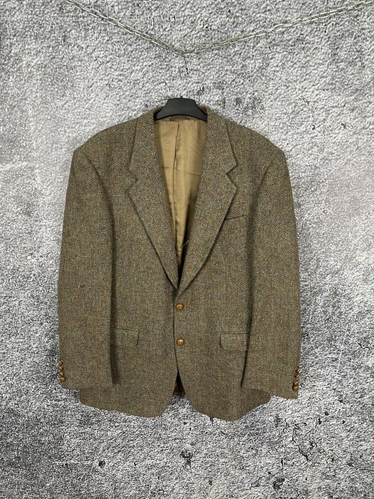 Vintage Mens Harris Tweed Vintage Blazer 100% Wool Centaur Original ...