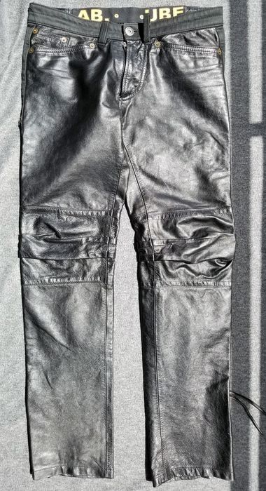Diesel Diesel Style Lab Leather Pants | Grailed