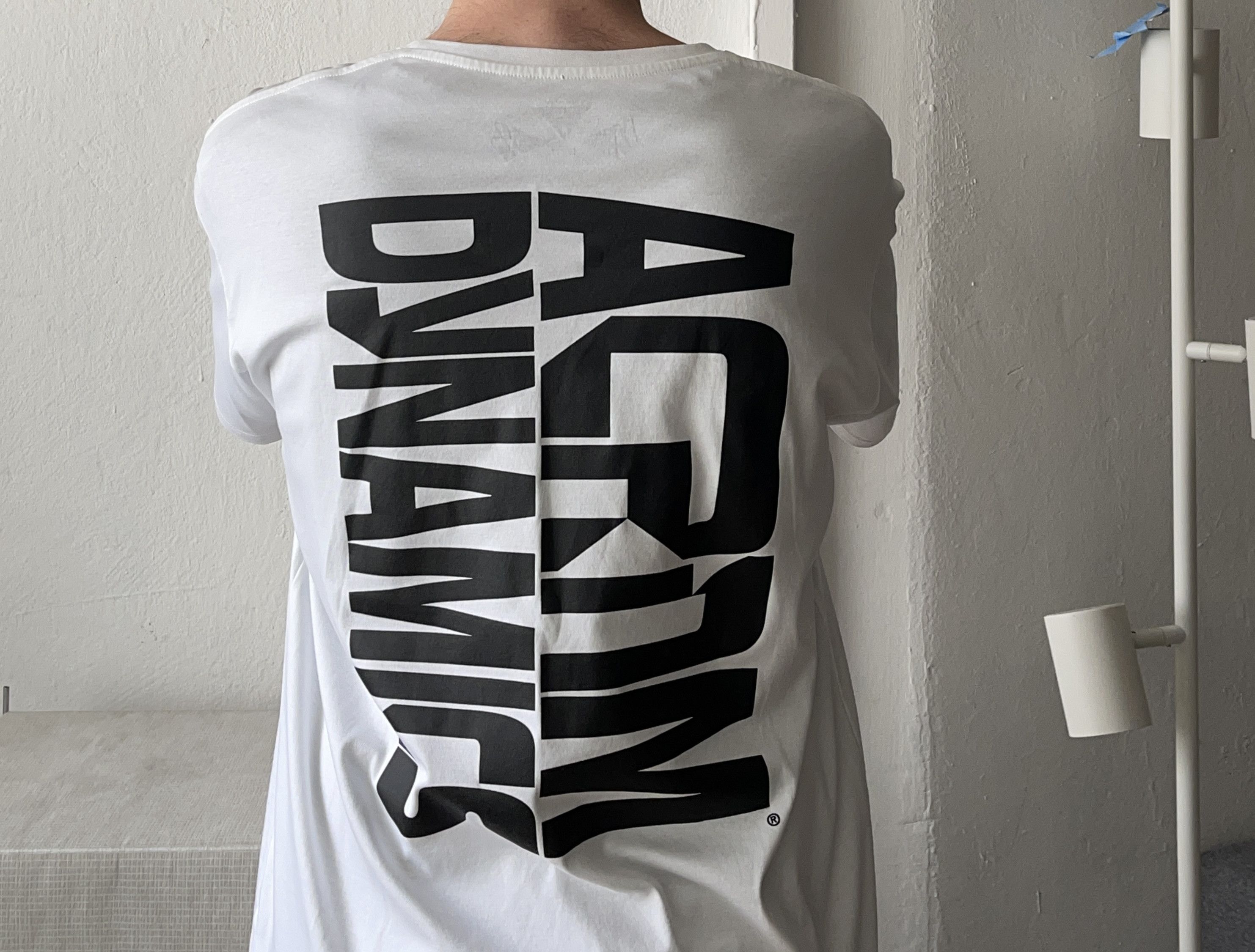 Acronym × Errolson Hugh Acronym Dynamics Back Print Cotton S24-PR-A Tee ...