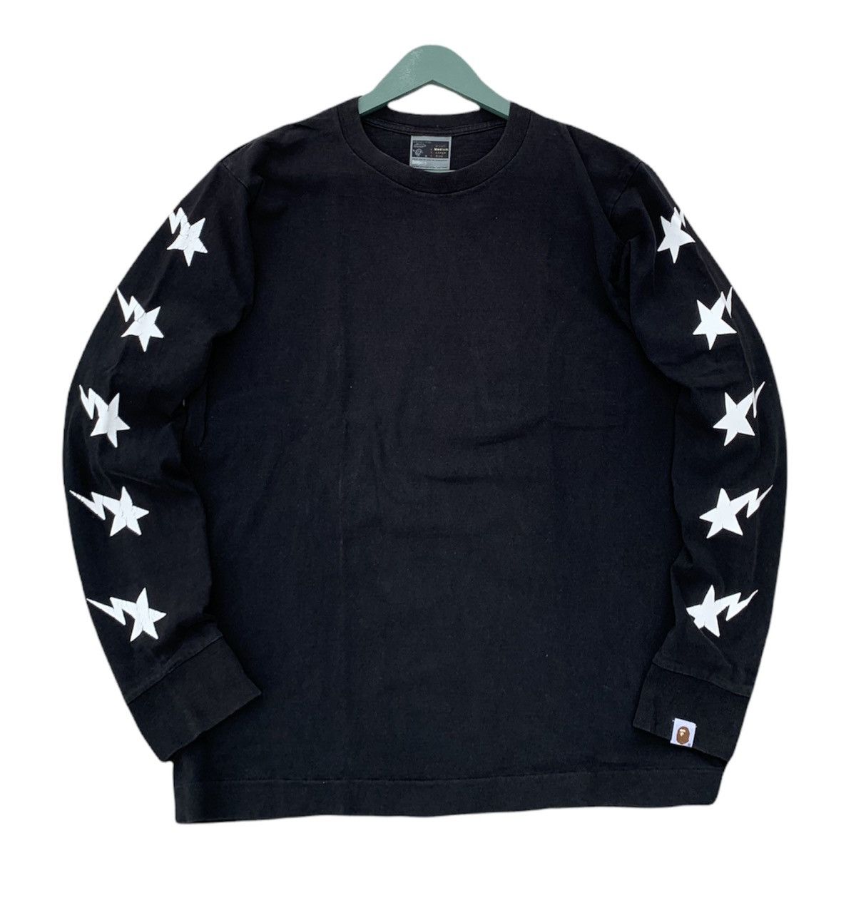 Bape × Vintage Bapesta Long Sleeve Tee | Grailed