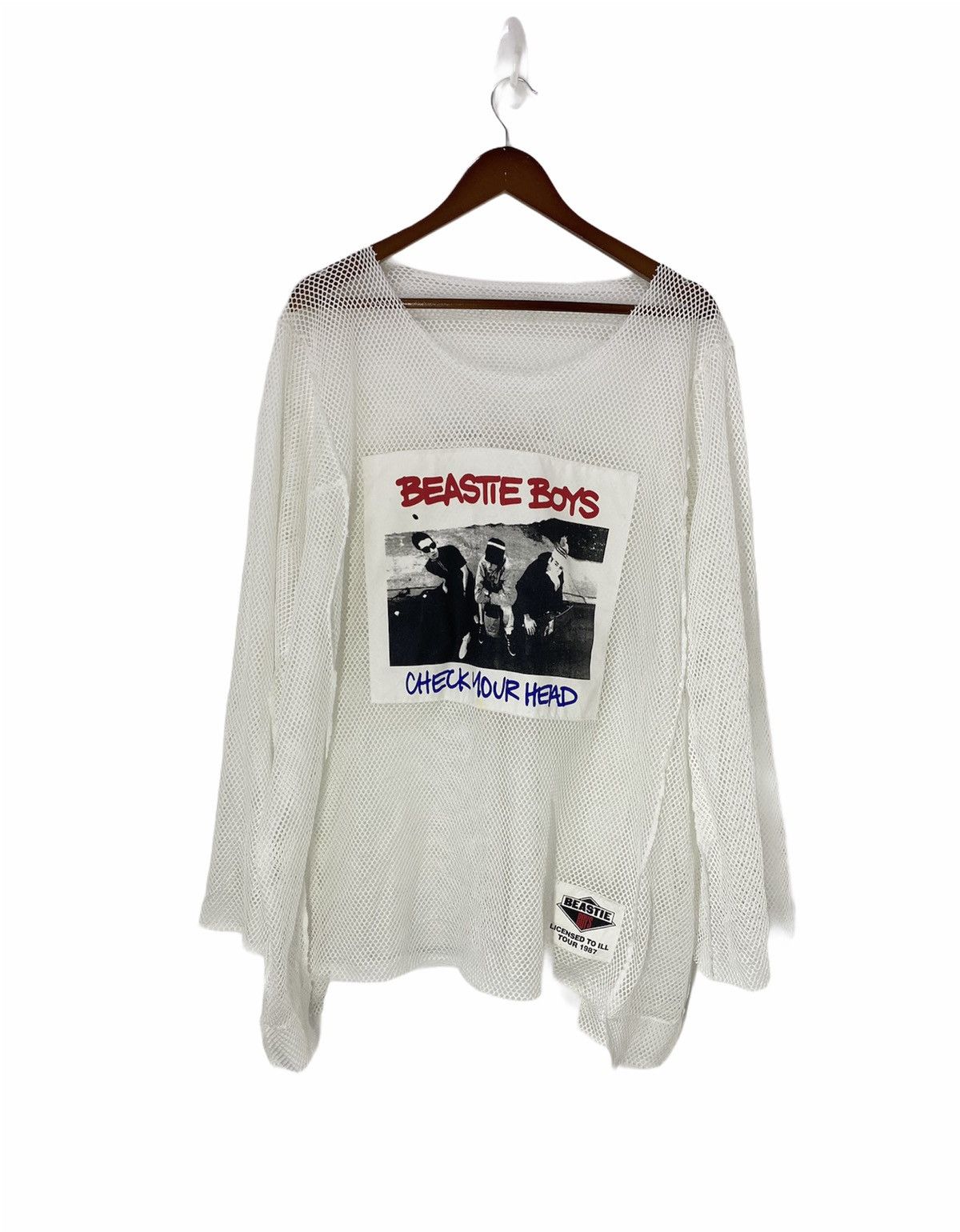 Band Tees × Rare × Seditionaries Beastie Boys Check Your Head Net Shirt ...