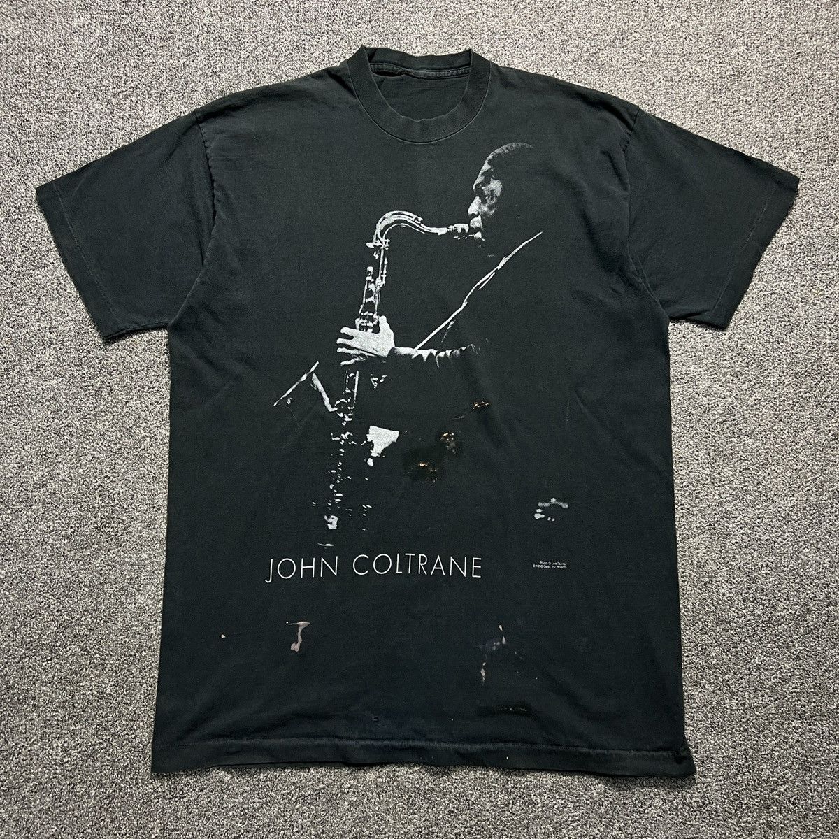 Vintage Vintage 90s John Coltrane distressed tee | Grailed