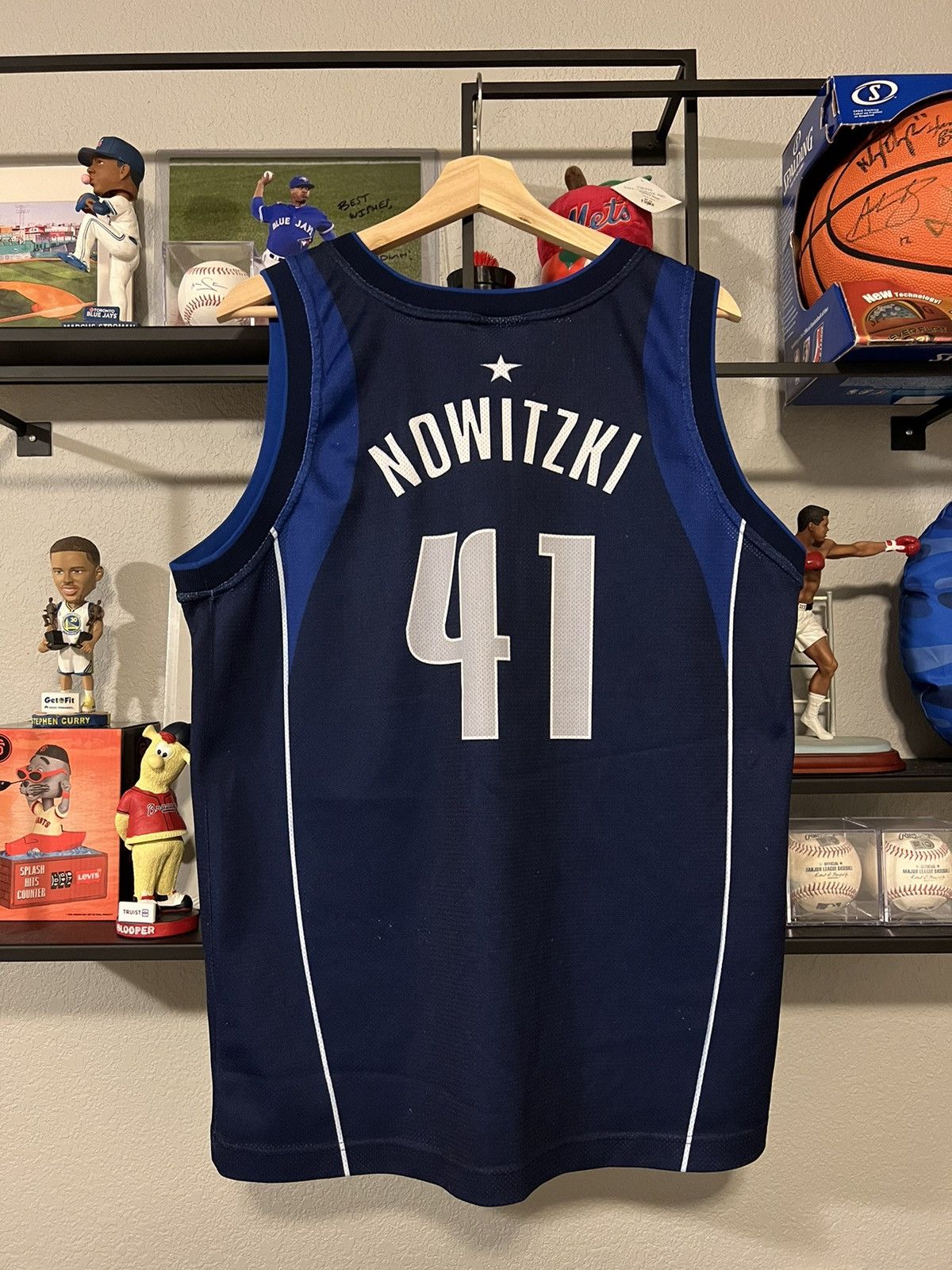Vintage 2000’s Dirk Nowitzki Dallas Mavericks Euro-Cut Away Jersey ...