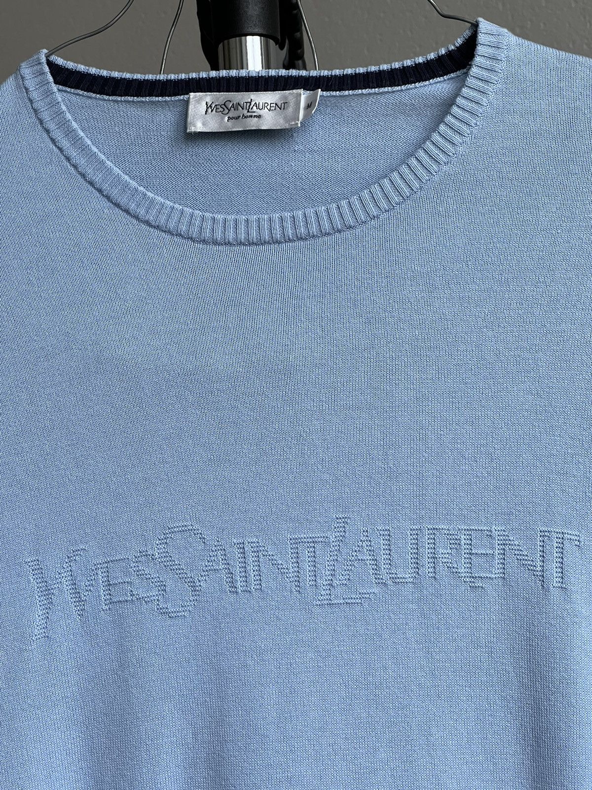 Luxury × Vintage × Yves Saint Laurent Yves saint Laurent YSL knit ...
