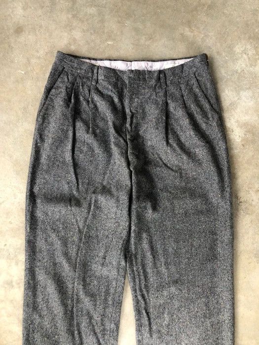 Daks London × Streetwear × Vintage Daks London Gabardine Baggy Wool ...