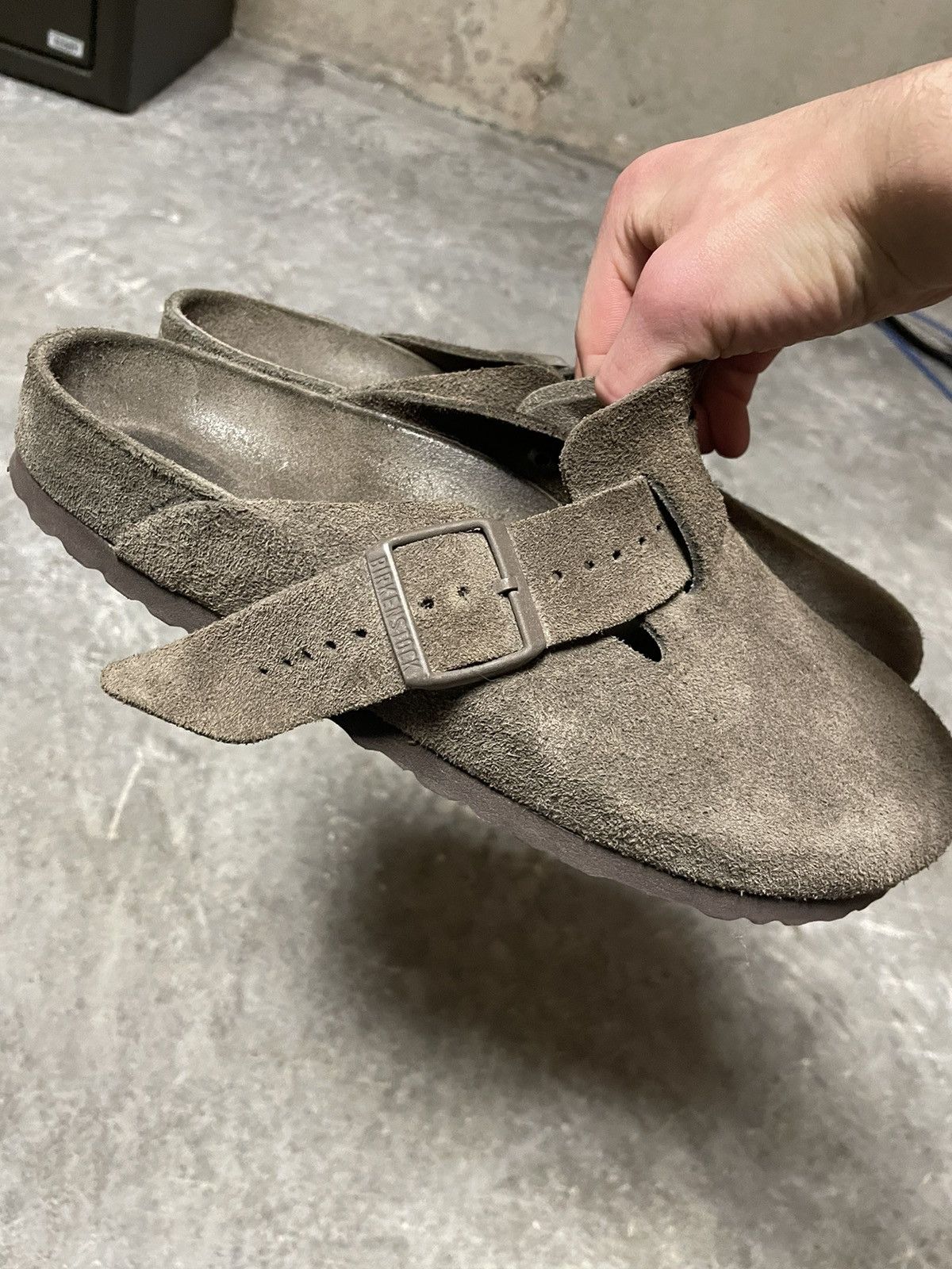 Rick Owens Rick Owens Birkenstock Boston Clogs | Grailed
