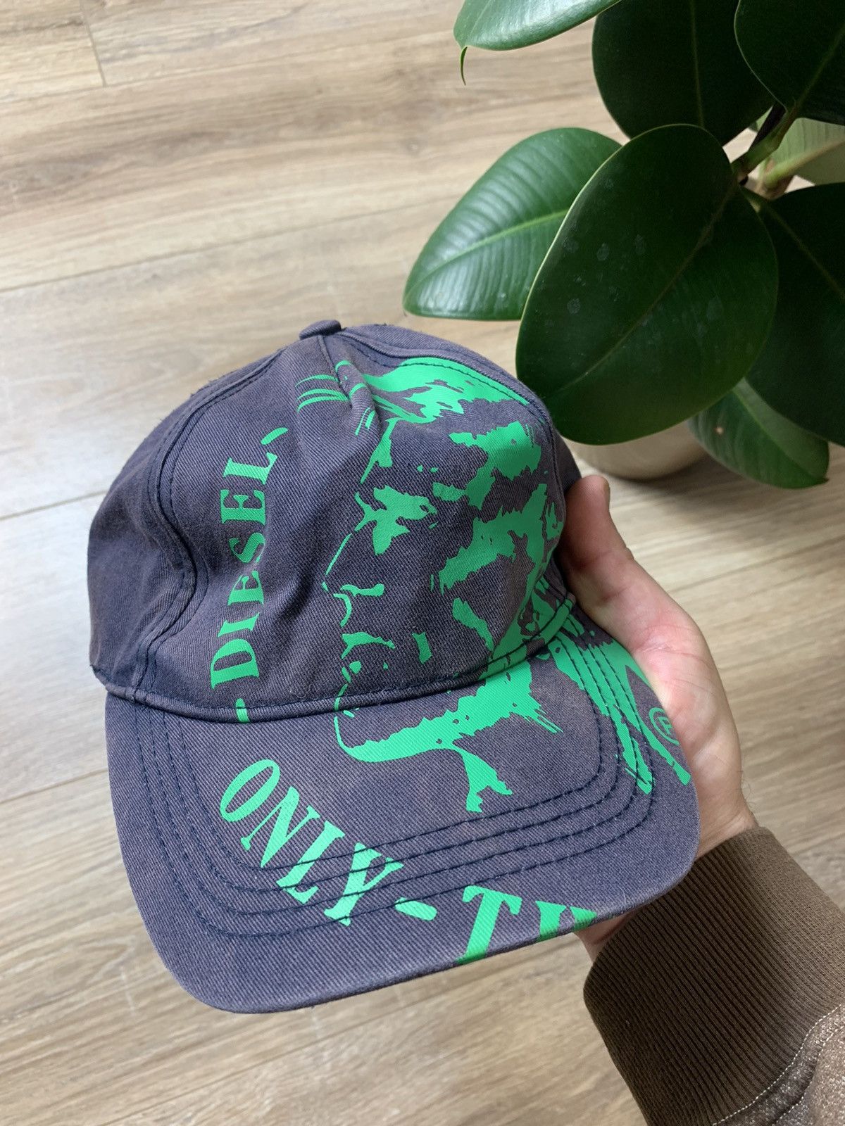 Diesel × Vintage Diesel Vintage Punk Face Hat | Grailed
