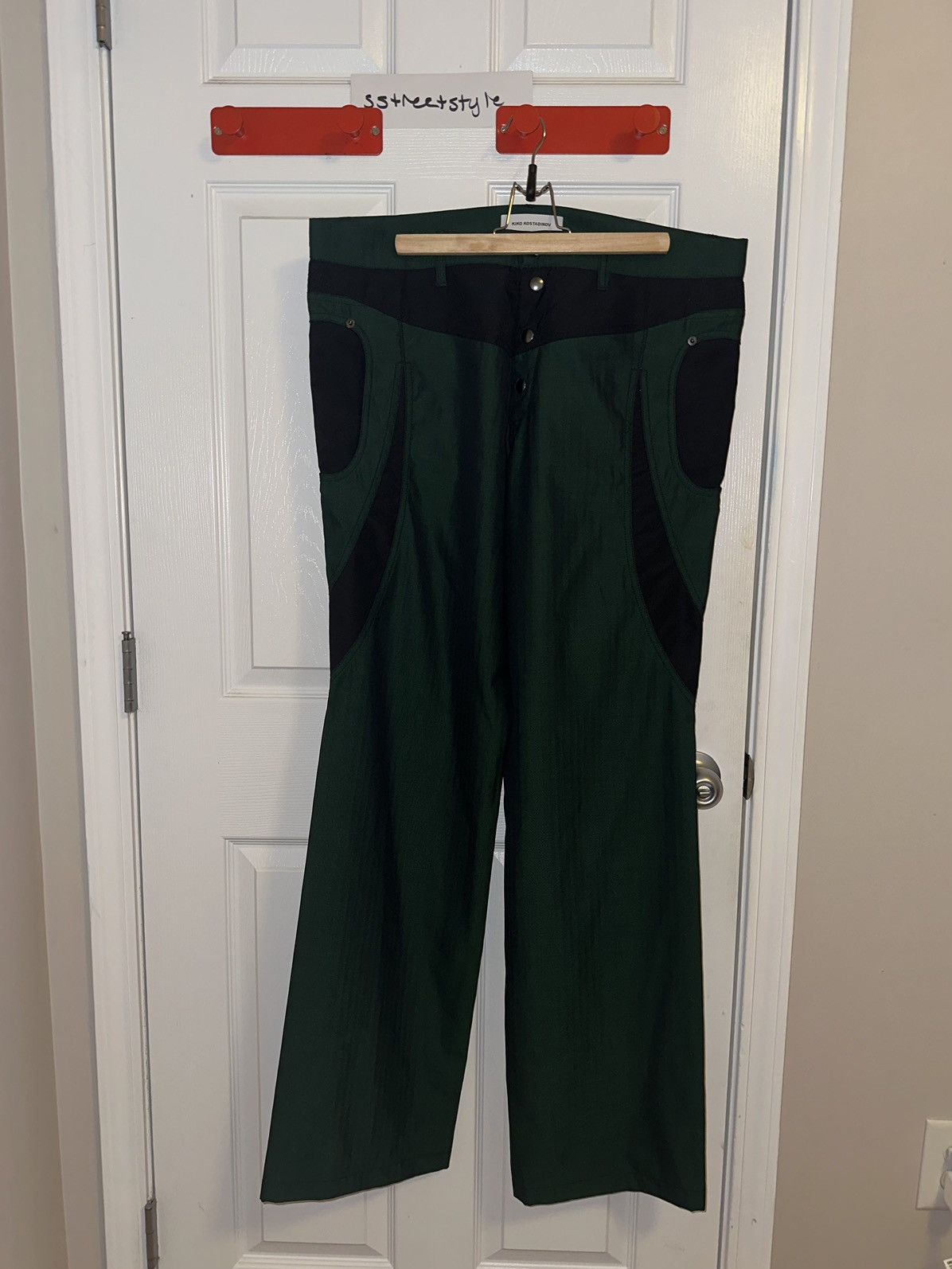 Kiko Kostadinov KIKO KOSTADINOV RIDING CLAW TROUSERS WEB EXCLUSIVE SZ ...