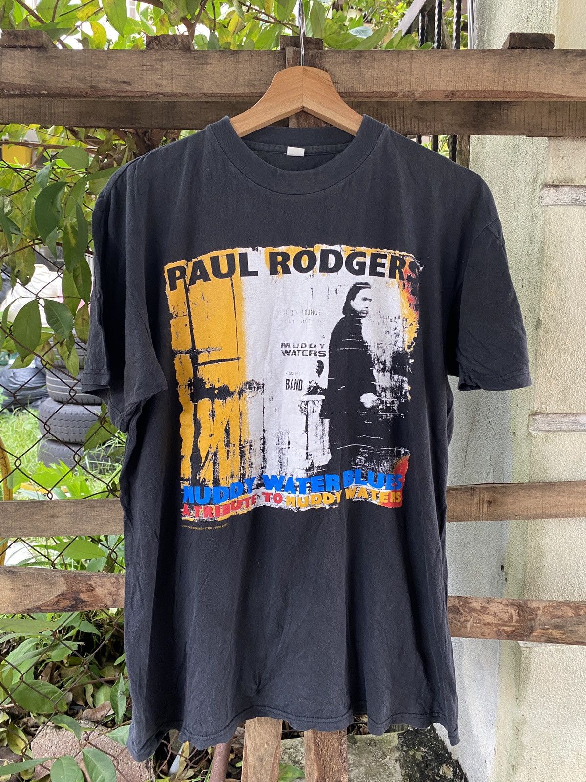 Band Tees × Vintage Vintage 90s Paul Rodgers Faded Band Tees | Grailed