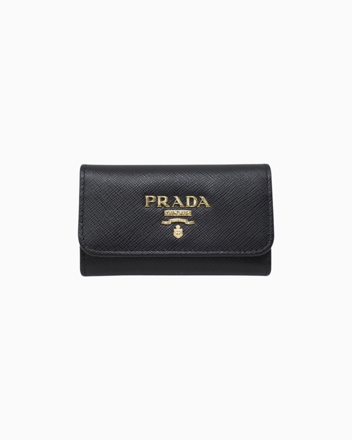 Prada Prada Saffiano Leather Key Holder Wallet | Grailed