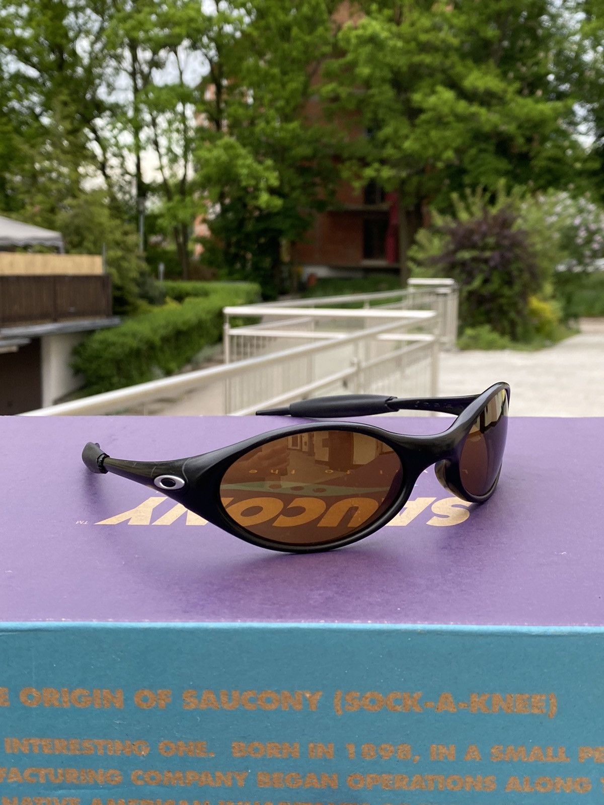 Oakley Oakley eye jacket 90s sunglasses | Grailed